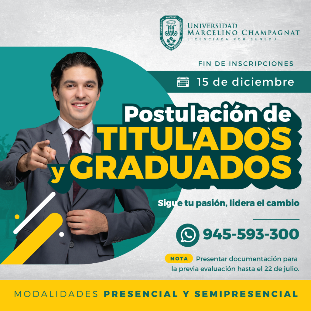 Admisión Pregrado | Universidad Marcelino Champagnat – UMCH